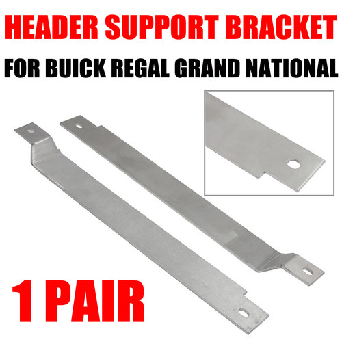Pair For G Body Buick Regal Grand National Front Header Support Bracket ...