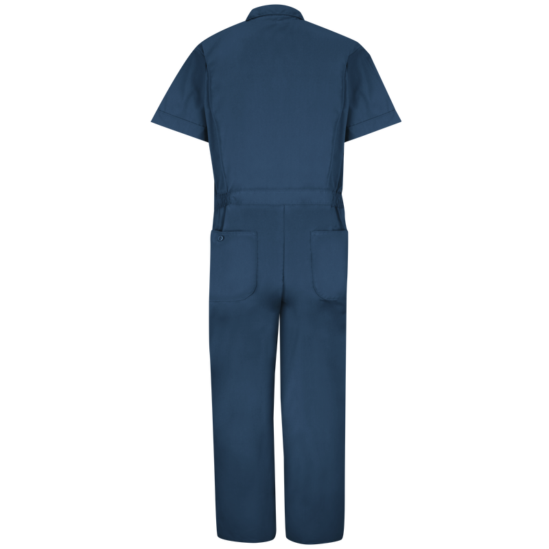 Navy Short Sleeve Coveralls Red Kap-Used Work Uniform | eBay