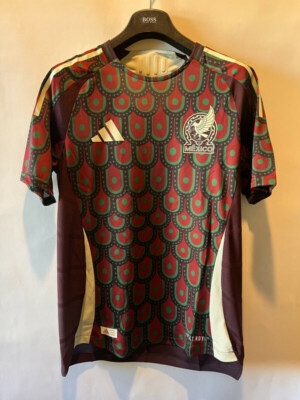 ADIDAS MEXICO IP6379 NATIONAL TEAM PLAYER ISSUE SOCCER JERSEY SIZE M ...