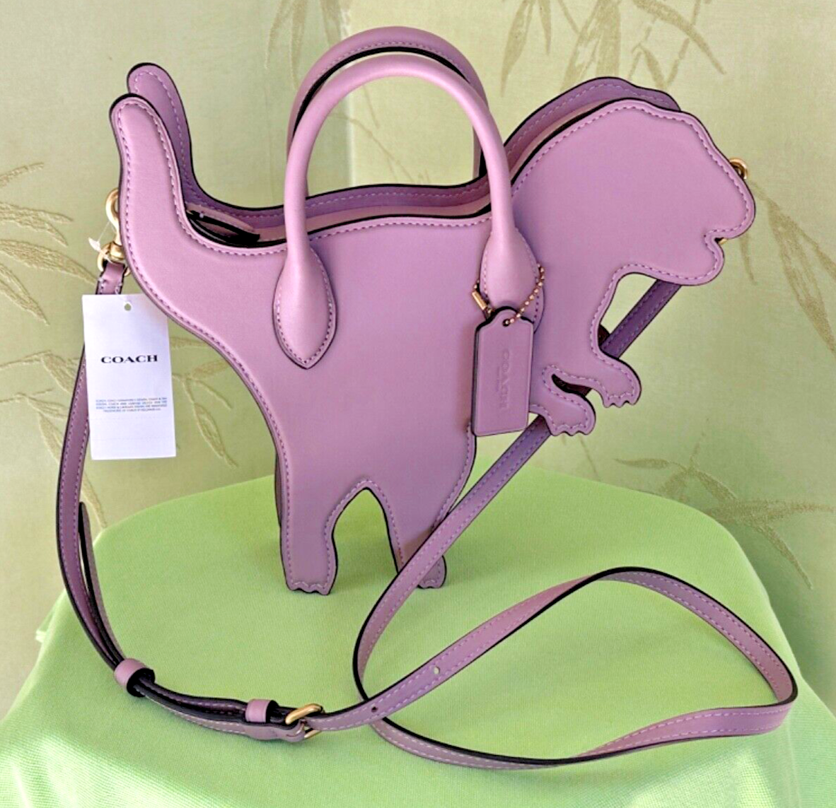 COACH REXY BAG GLOVETANNED LEATHER:NWT REXY FADED PURPLE | eBay