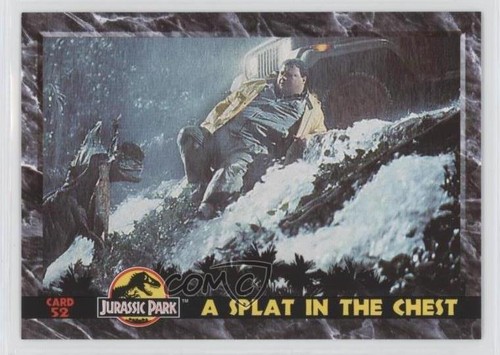 1993 Dynamic Marketing Jurassic Park A Splat in the Chest #52 00hi ...