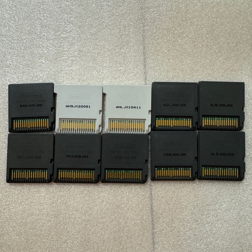 Nintendo DS 3DS Game Lot 10pcs Cute Games Pikachu Animal Crossing ...