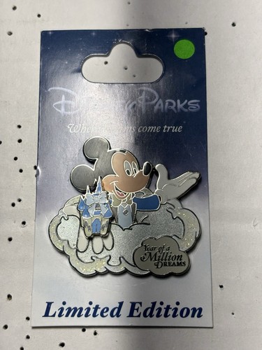 Disney - Year of a Million Dreams - Mickey Mouse 3D Castle - LE2500 pin ...
