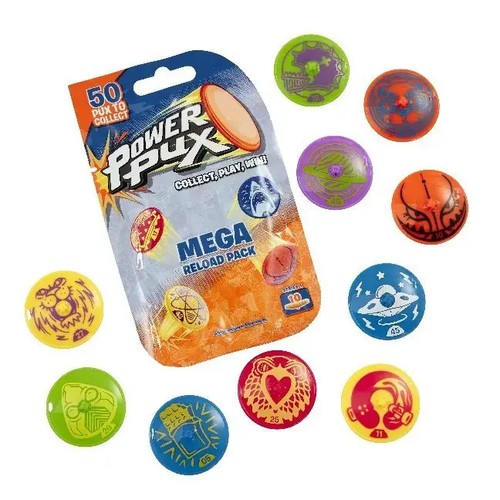Power Pux Mega Reload Pack Inhalt: 10 Pux Discs (Farben können ...