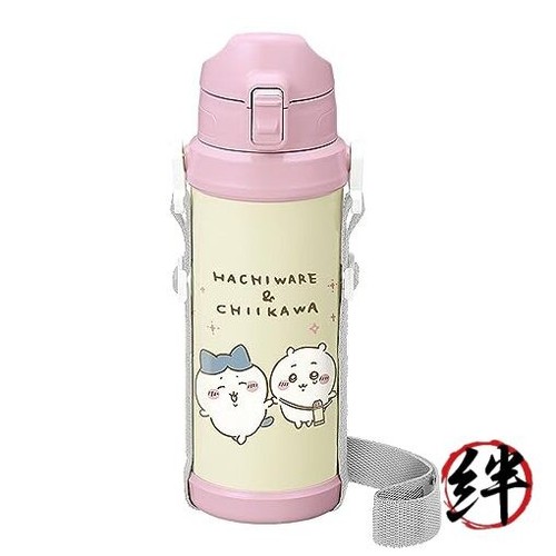 Direct Stainless Steel Water Bottle 28.7 fl oz (800 ml) Chiikawa Strap ...