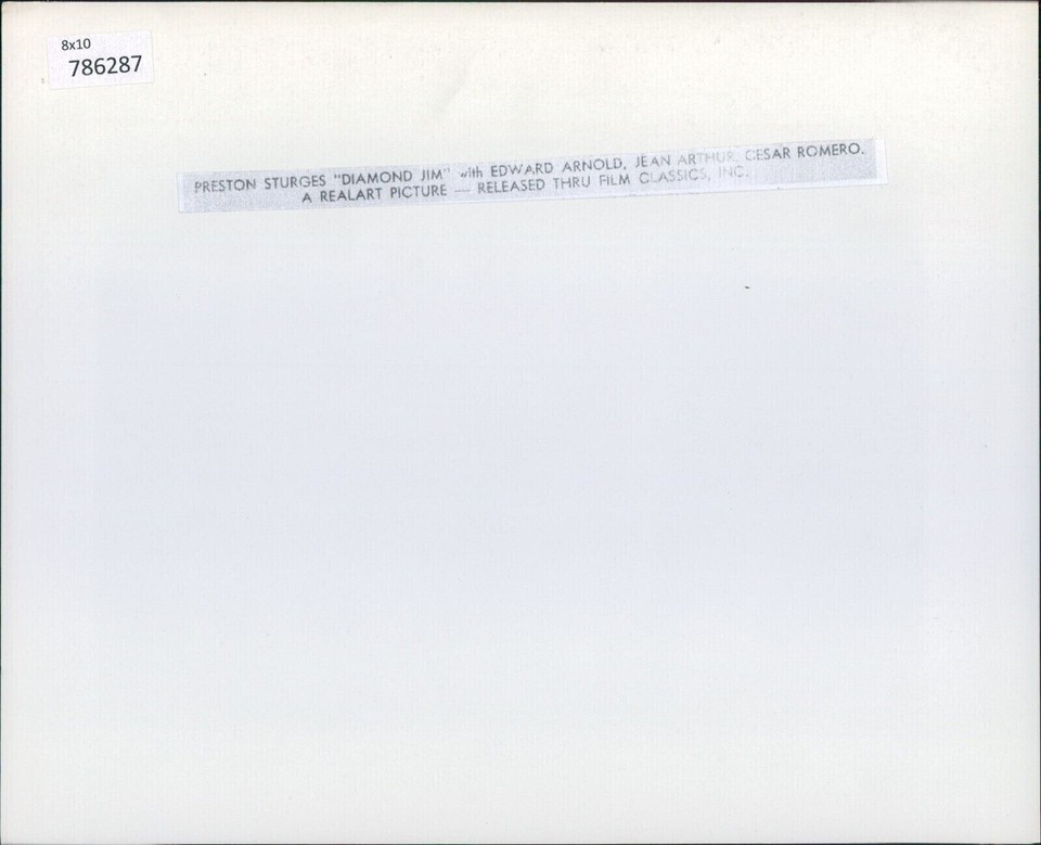 1935 Actor Diamond Jim Preston Sturges Realart Pictures Edward Arnold ...