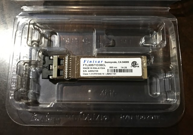 Finisar Palo Alto PAN-SFP-PLUS-SR 10G SFP+SR PA-7000, 5200, 5060, 5050 ...