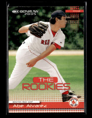 2005 Donruss #26 Abe Alvarez The Rookies Press Proofs Gold #/25 | eBay