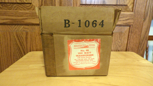 American Flyer Box for No. 4B - 100 Watt Transformer | eBay