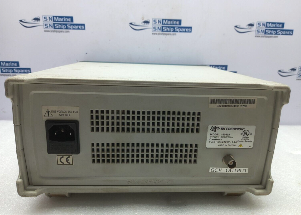 B&K Preciosion 4040A 20MHz Sweep / Function Generator 115Vac/60Hz | eBay