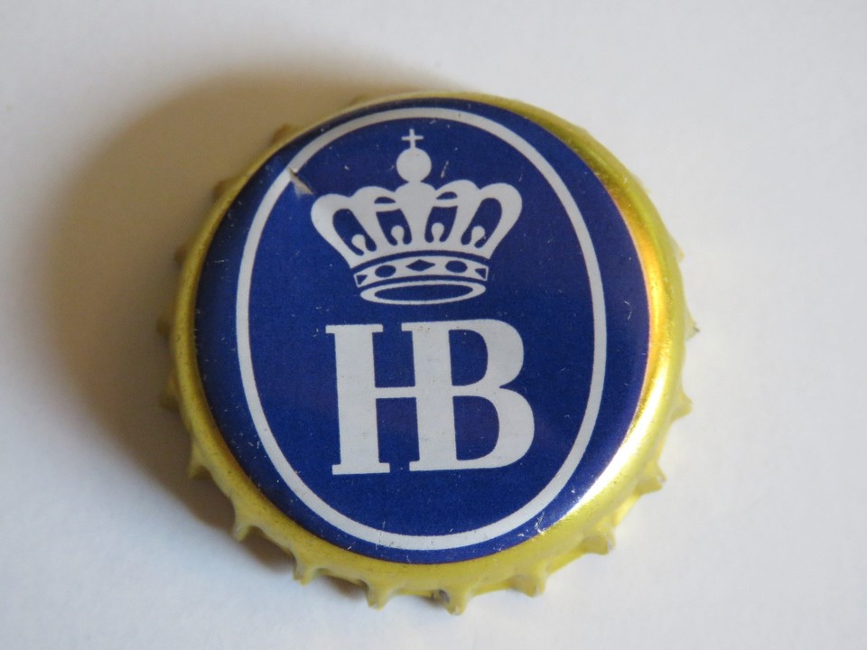 GERMAN Beer Bottle Cap ~*~ HOFBRAU Bavaria Brewery ~*~ Add'l Caps Only ...