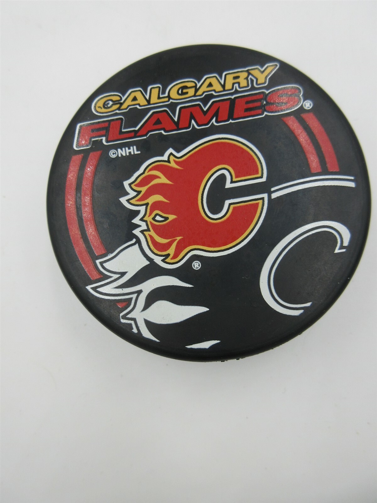 Calgary Flames NHL Logo Souvenir Hockey Puck | eBay