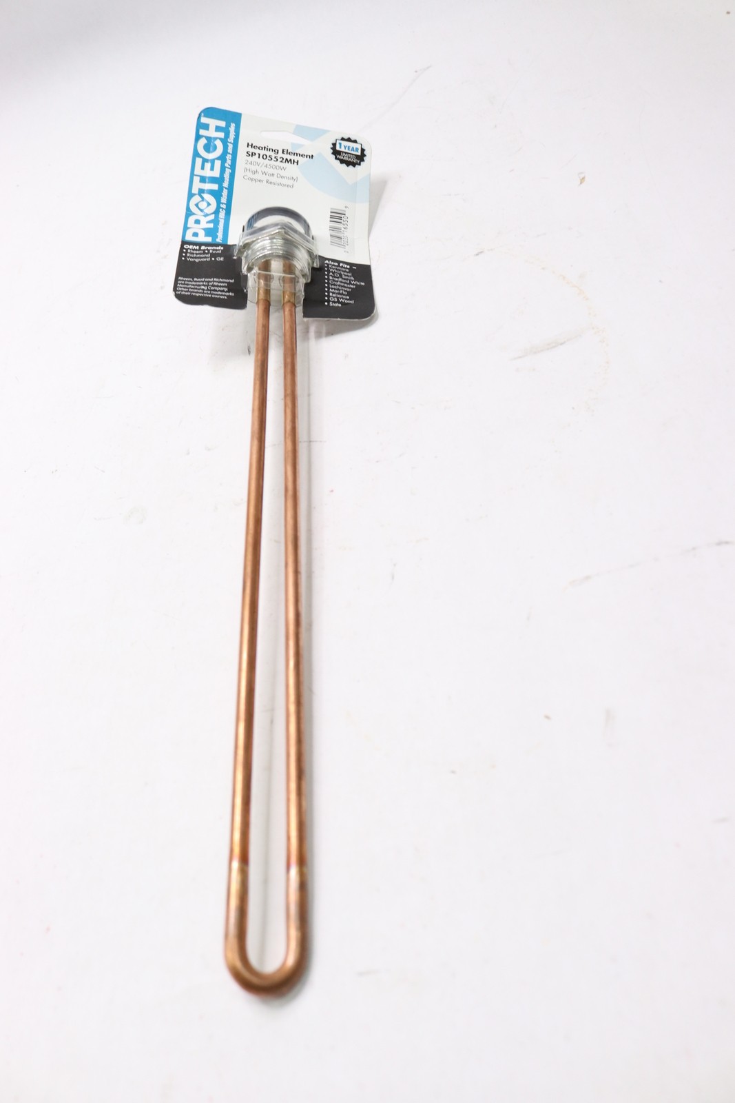 Rheem PROTECH 4500-Watt (240-Volt) Copper Element for Electric Water ...