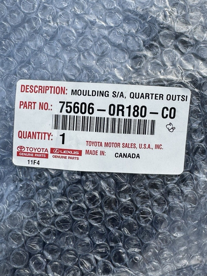 NEW OEM🔥2019-2023 TOYOTA RAV4 Rear Left Driver Wheel Opening MOLDING ...