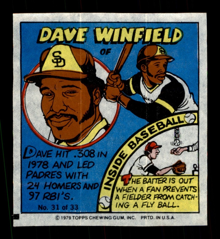 1979 TOPPS BASEBALL COMICS / SEE DROP DOWN MENU FOR COMIC YOU WILL ...