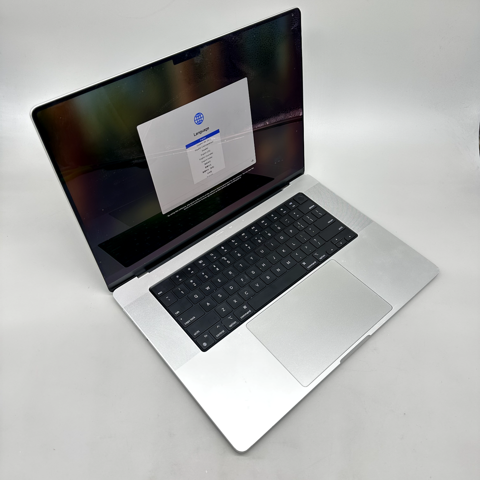 APPLE MACBOOK PRO A2485 16" M1 Pro 3.2Ghz 16GB LPDDR5 512GB SSD Silver ...