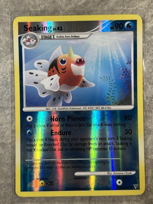 Seaking 43/147 Pokemon TCG Card Supreme Victors Reverse Holo (Moderate Play) | eBay