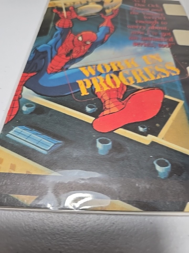 Spider-Man Work In Progress Wraparound Cover Animation Art Preview ...