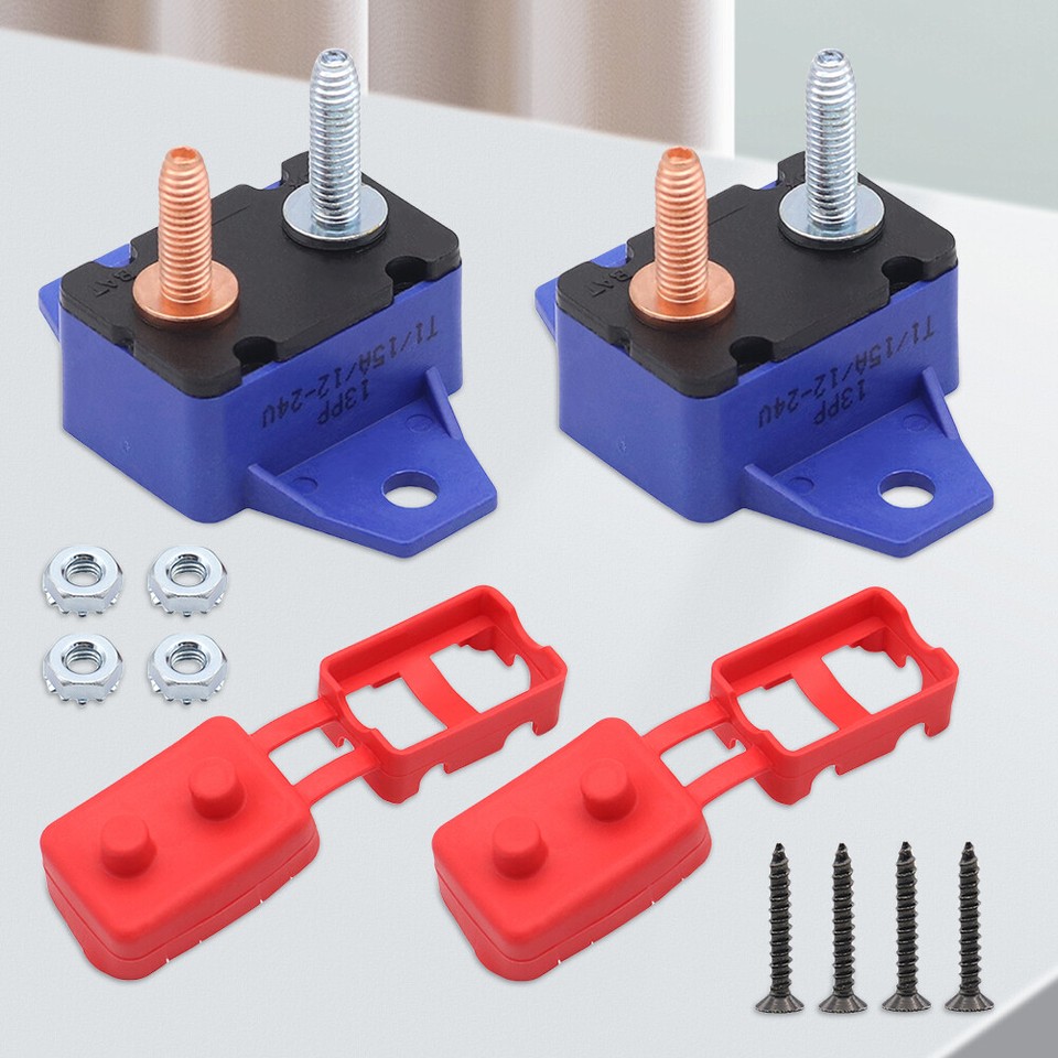 DC 12V - 24V Circuit Breaker Automatic Reset Circuit Breaker for ...