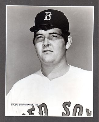 Mike Garman BOSTON RED SOX UNSIGNED 7-3/8 x 9-1/4 B&W ORIGINAL STAFF ...