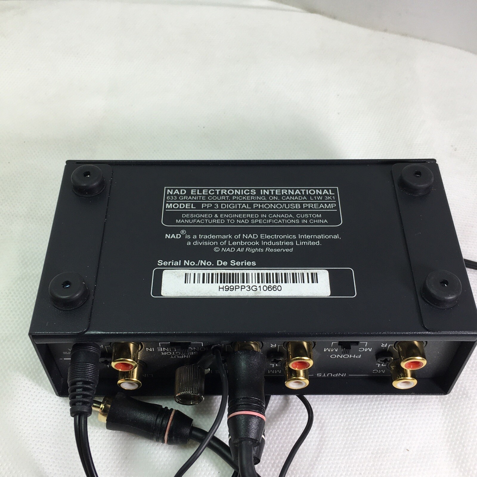 Genuine Original OEM NAD PP3 Phono USB Preamp with AC Adapter | eBay