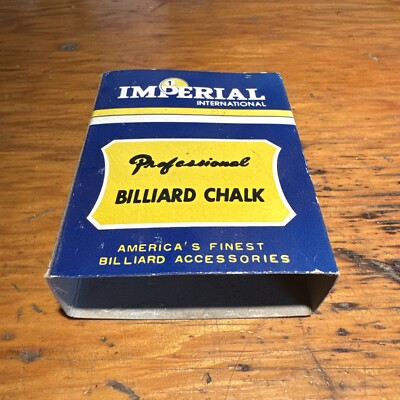 Imperial---Billiard chalk--Missing 4 | eBay