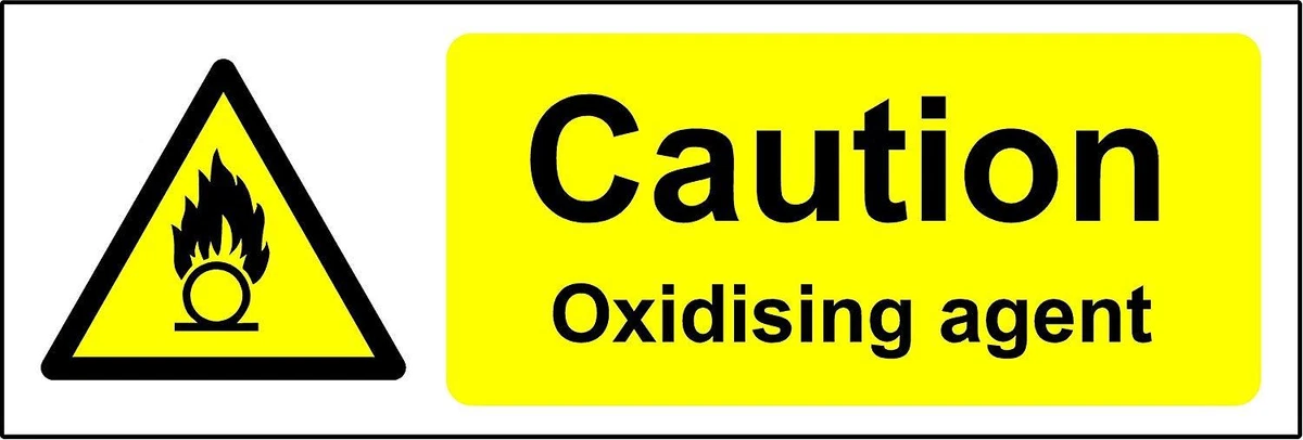 Oxidising Sign