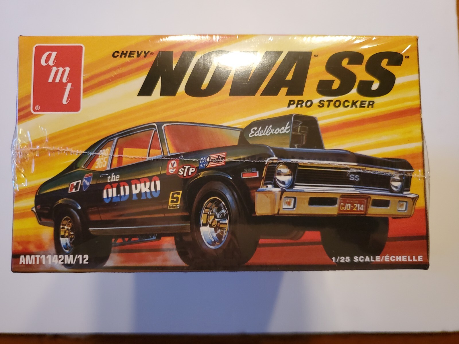 AMT 1/25 1972 Chevy Nova SS Pro Stocker Plastic Model Kit Brand New ...