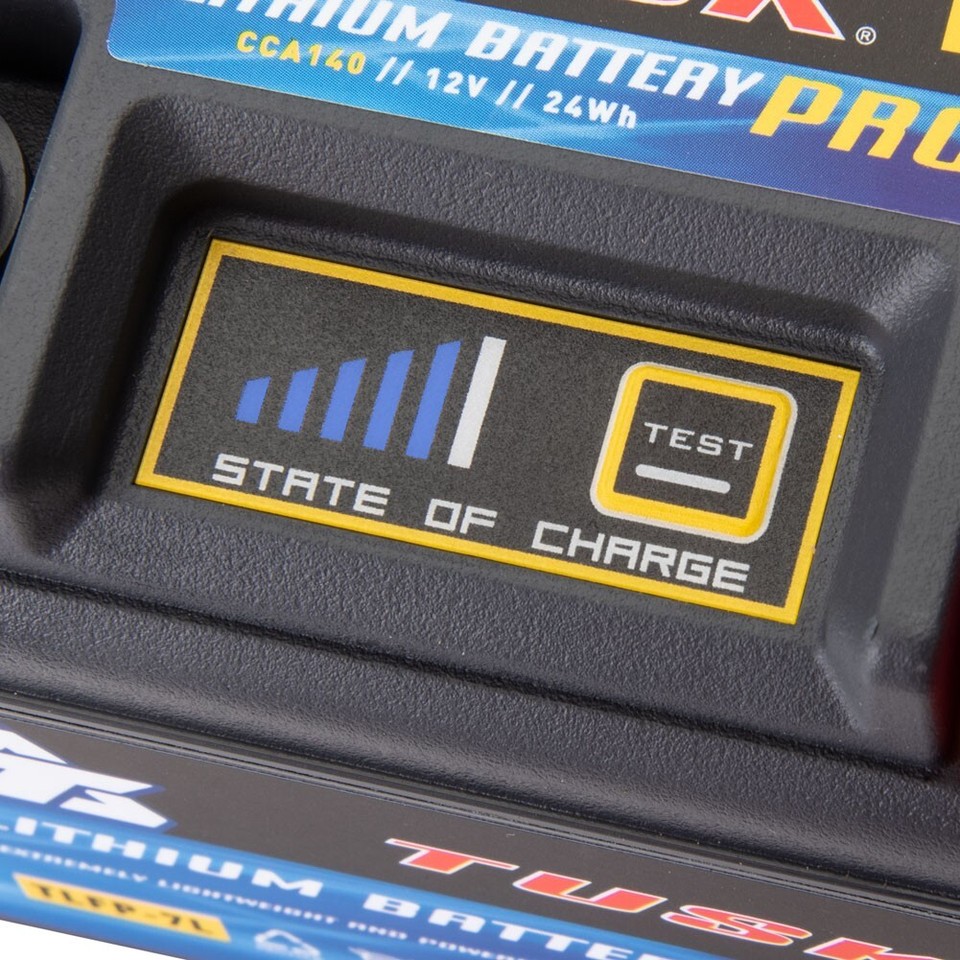 Tusk Lithium Pro Battery TLFP-7L Yamaha Yz450F X Fx Wr450F 250F Fx R ...