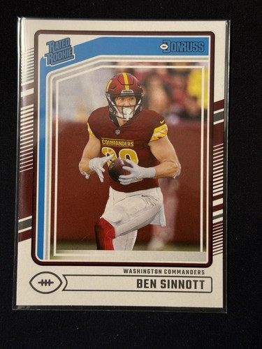 2024 Panini Donruss - Rated Rookie #314 Ben Sinnott (RC) | eBay