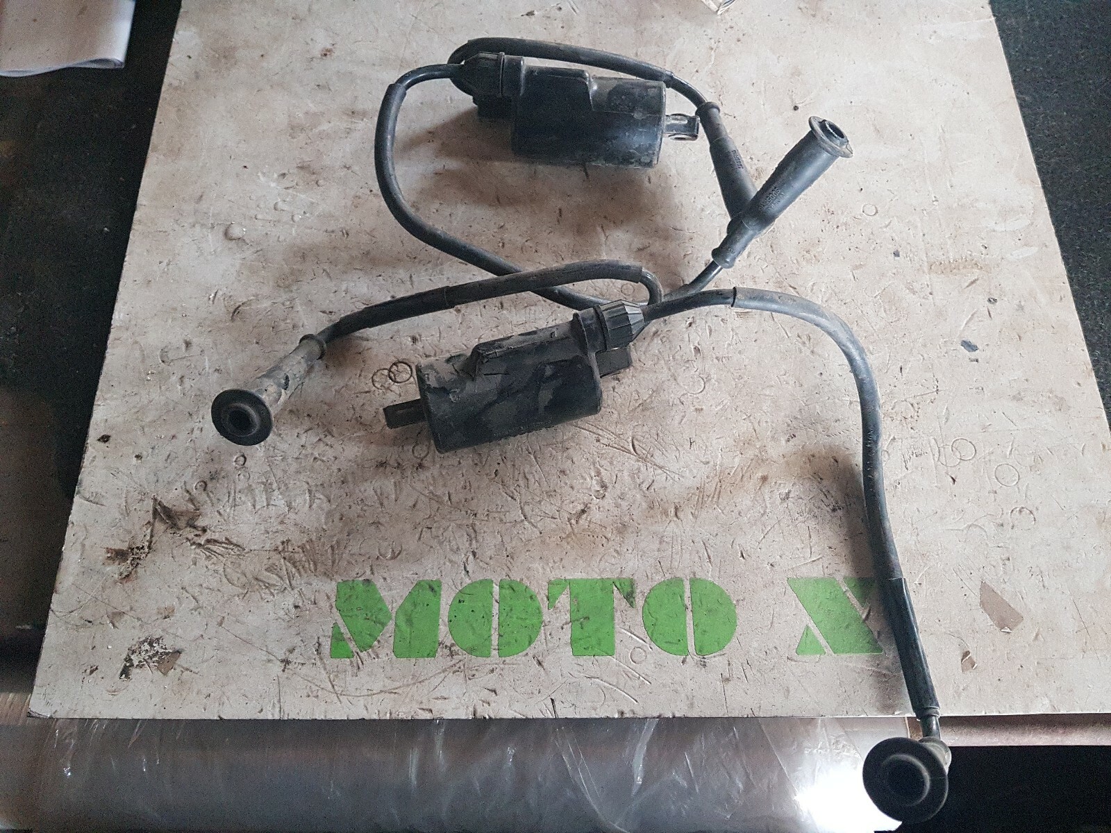 honda cb550sc nighthawk 550 ignition spark plug coils 650 cb650sc 1983 ...