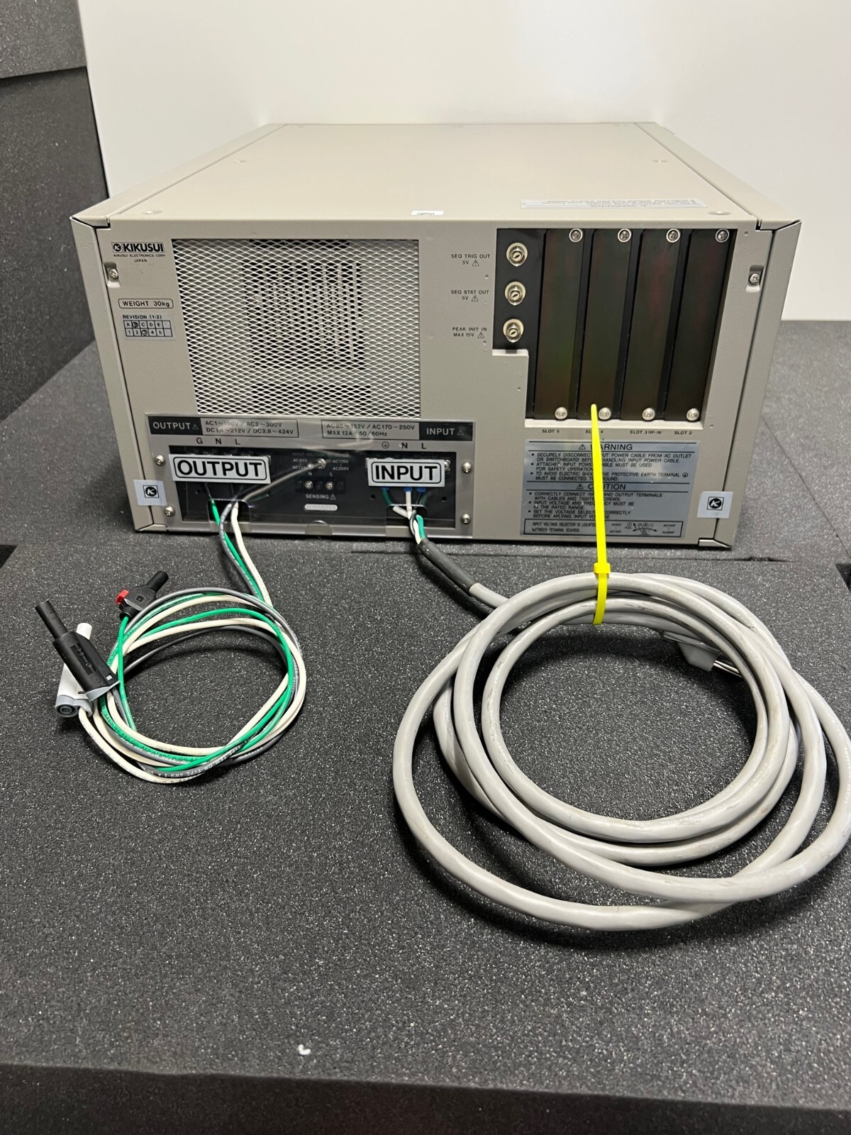 Kikusui PCR500L PCR-L Series 500VAC Single Phase Multi-Purpose AC Power ...