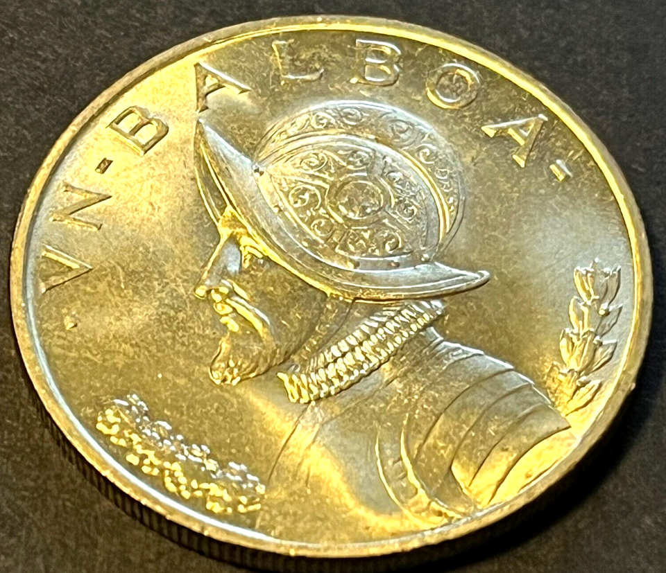 1947 Republic of Panama Un Balboa Uncirculated 90% Silver | eBay