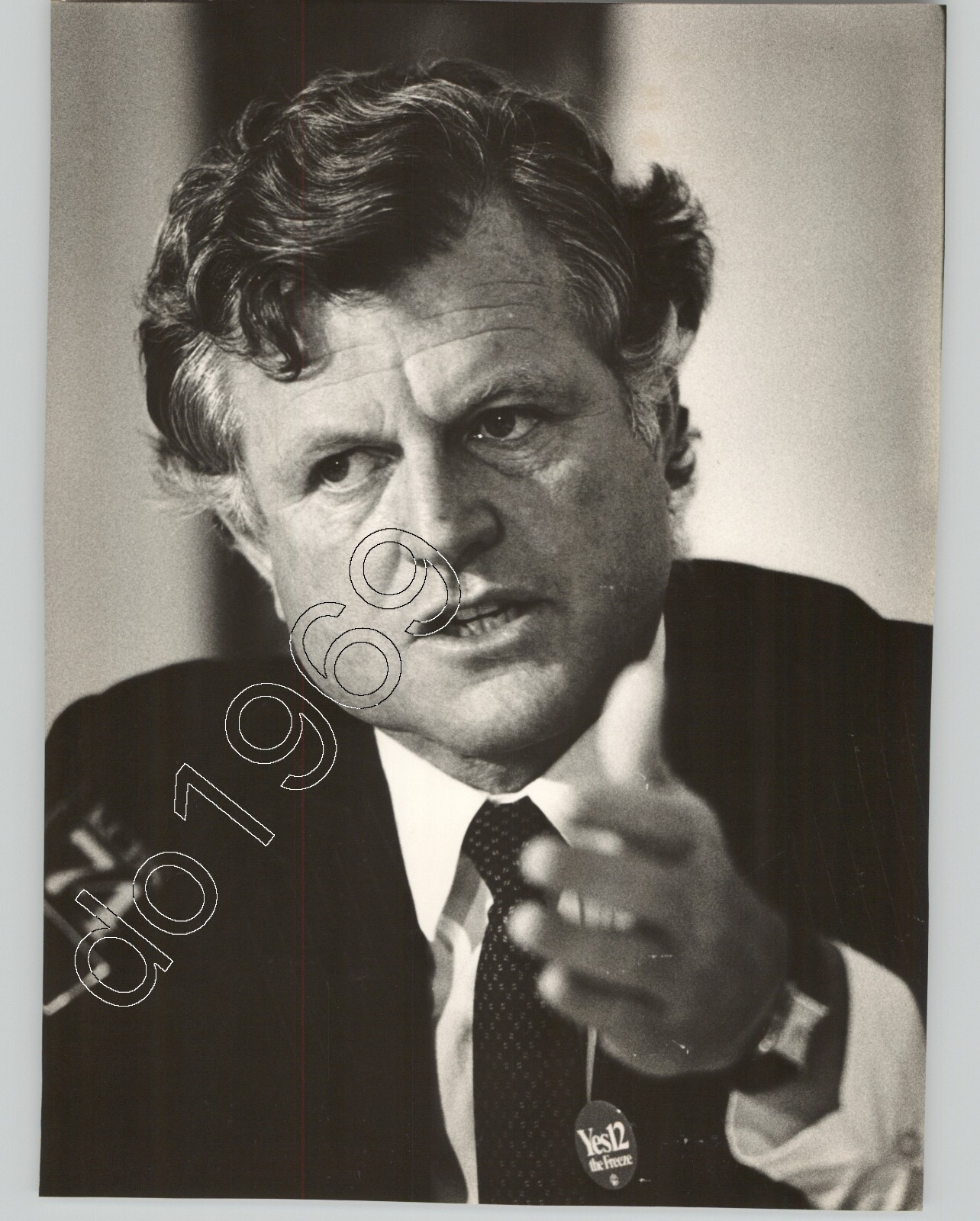 Portrait Senator TED KENNEDY @ Nuclear Freeze Press Conference 1963 ...