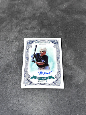 Harry Ford 2021 Onyx Vintage Extended Auto Autograph | eBay