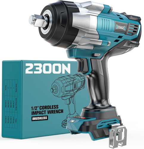 Cordless Impact Wrench 1/2" for Makita 18V Battery, 1700 Ft-Lbs High ...