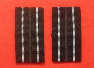 RAF GREAT COAT FLIGHT LIEUTENANT RANK SLIDES 75MM WIDE | eBay