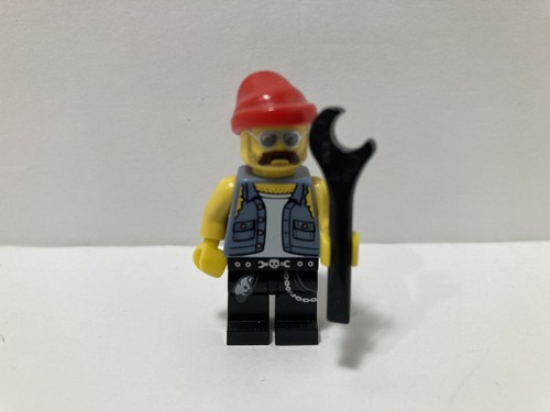 Lego Minfigure Series 10 Mechanic EUC For Display Only! With Insert! | eBay