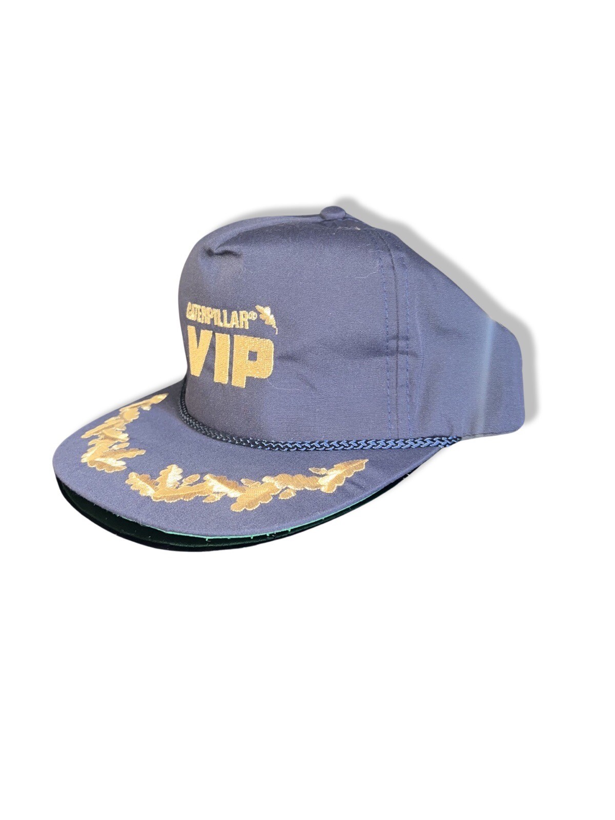 Vintage Caterpillar VIP Strapback Hat Trucker Cap CAT… - Gem