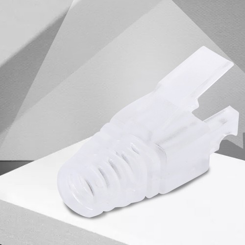 50PCS RJ45 Connector Cover Computer Durable Network Cable Plug Sleeve ...