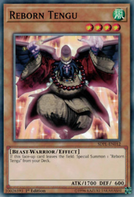 Reborn Tengu SDPL-EN012 Common 1st Edition - Near Mint X 3 YuGiOh | eBay