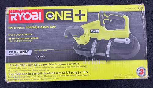 RYOBI Compact Band Saw 2-1/2 in. 18V Lithium-Ion Cordless P590 P590B | eBay