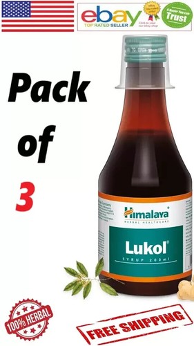 3x Himalaya Lukol Syrup For women Wellness 100% Natural 200ml. Each ...