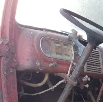 1948-1950 Ford F1 F2 F3 F4 F5 Truck Pickup Instrument Cluster Gauge ...