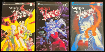 Varcel's Vixens #1-#3; Full Series (Caliber Comics, 1990) - CS9409 | eBay