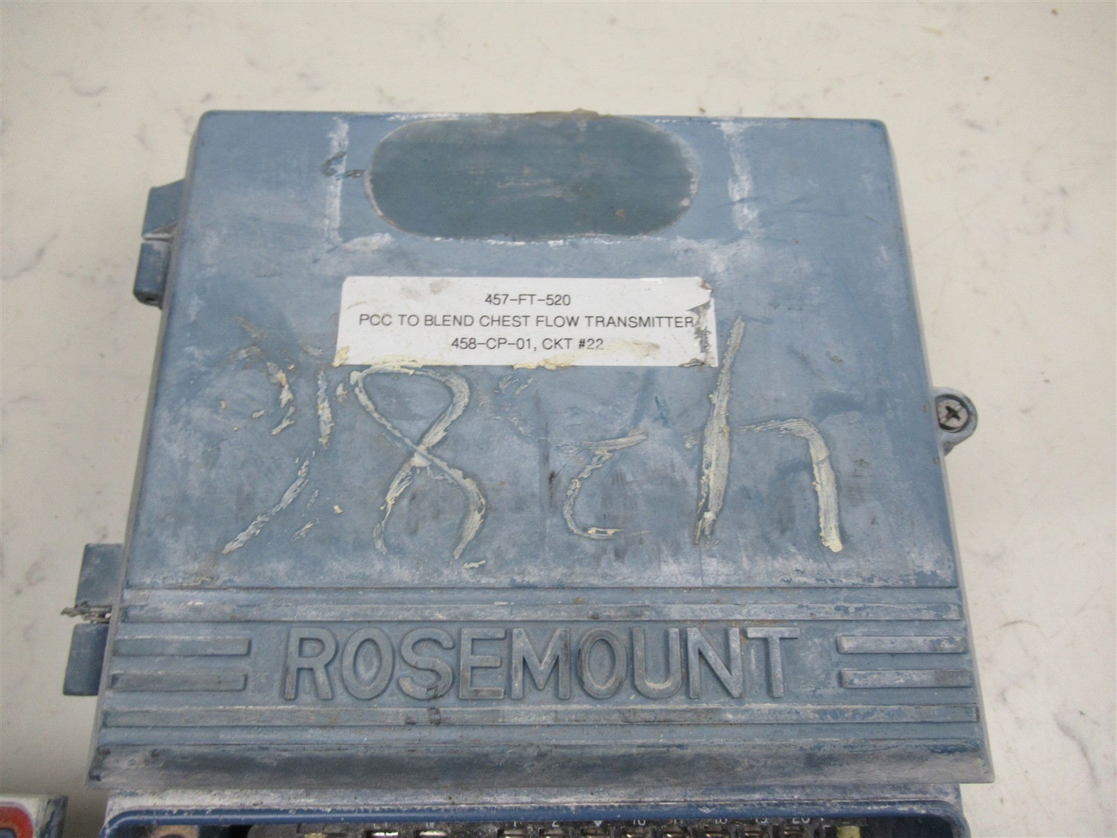 Rosemount 8712C 8712-0507-0021 Rev F Magnetic Flow Transmitter R12B6C1 ...