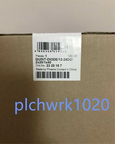 1 PCS NEW IN BOX Phoenix Power Supply QUINT-DIODE/12-24DC/2X20/1X40 ...