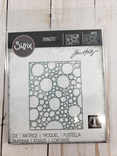SIZZIX TIM HOLTZ THINLITS BUBBLING DIE #665211 IN PACKAGE 630454270027| eBay