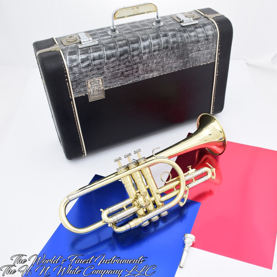 Vintage King H. N. White Super 20 Cornet Super Cool | eBay