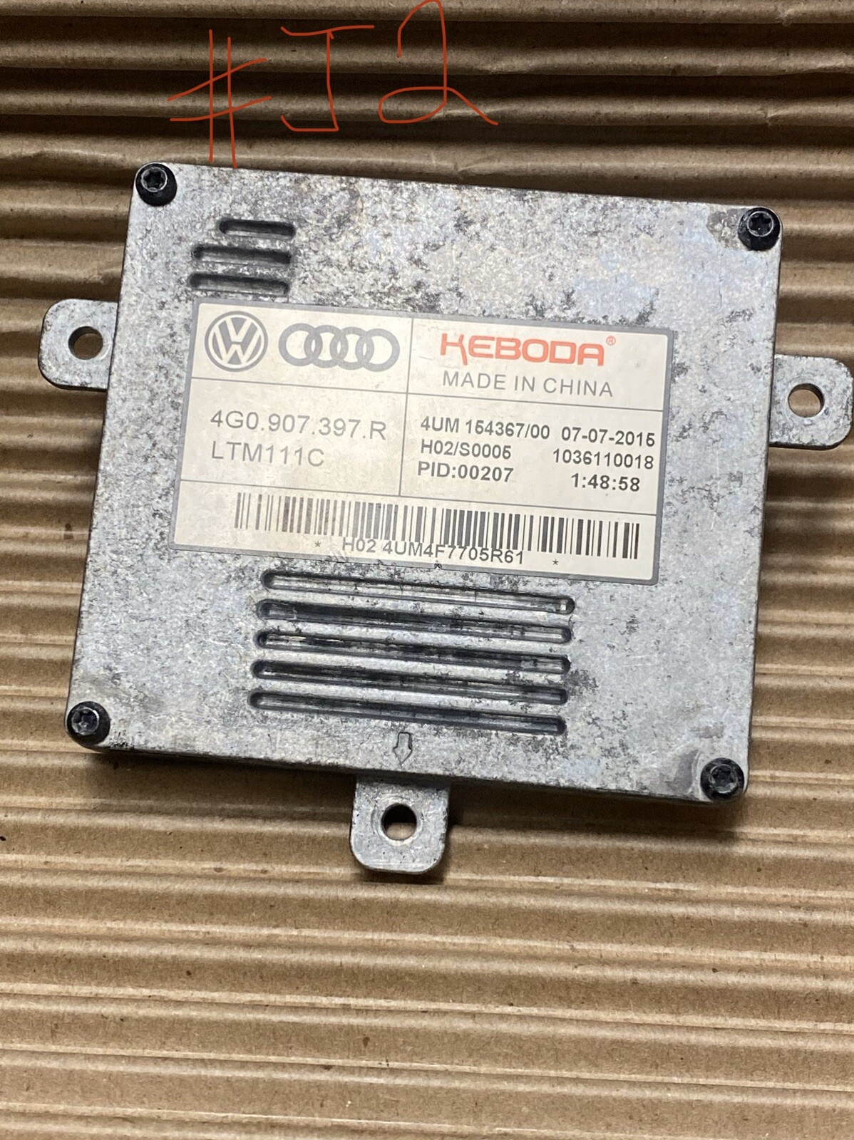 AUDI OEM DRL HEADLIGHT BALLAST MODULE 13/16 AUDI A4[4G0907397R] | eBay